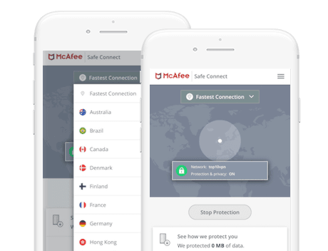 McAfee Safe Connect VPN Review | Bad for Almost Everything