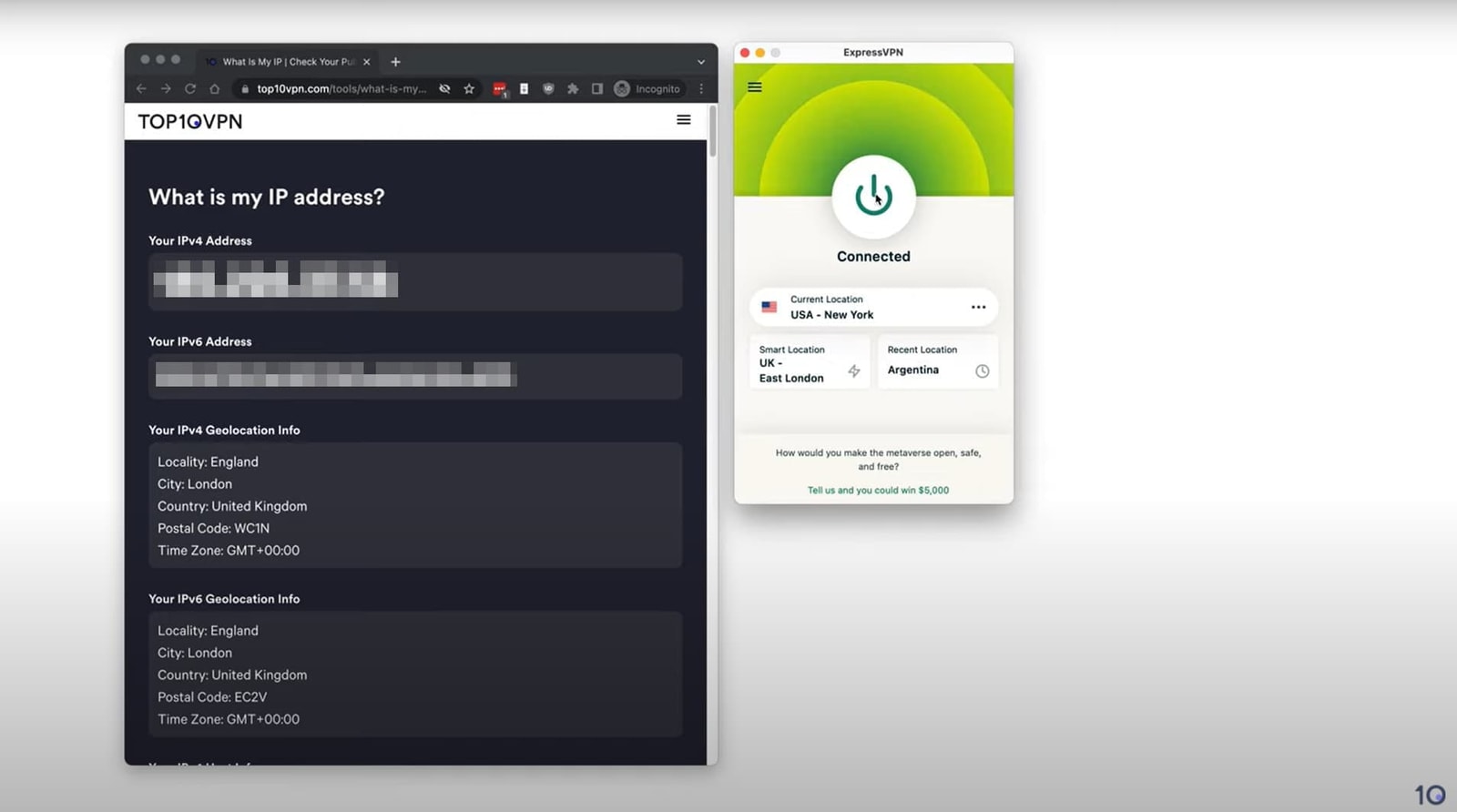 Comment changer de localisation/pays avec un VPN