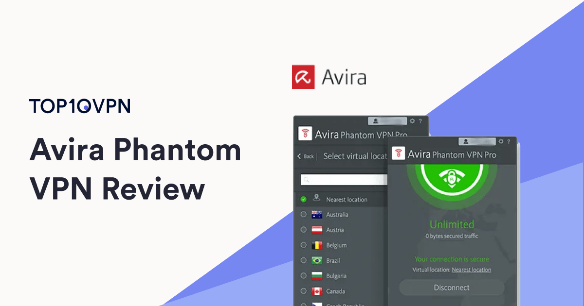 Avira Phantom VPN Review: 1 Big Reason to Avoid This VPN