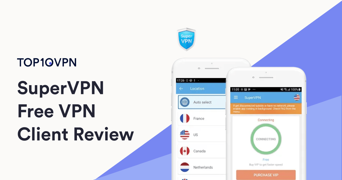 SuperVPN Review | An Unsafe Free VPN with Vague Ownership
