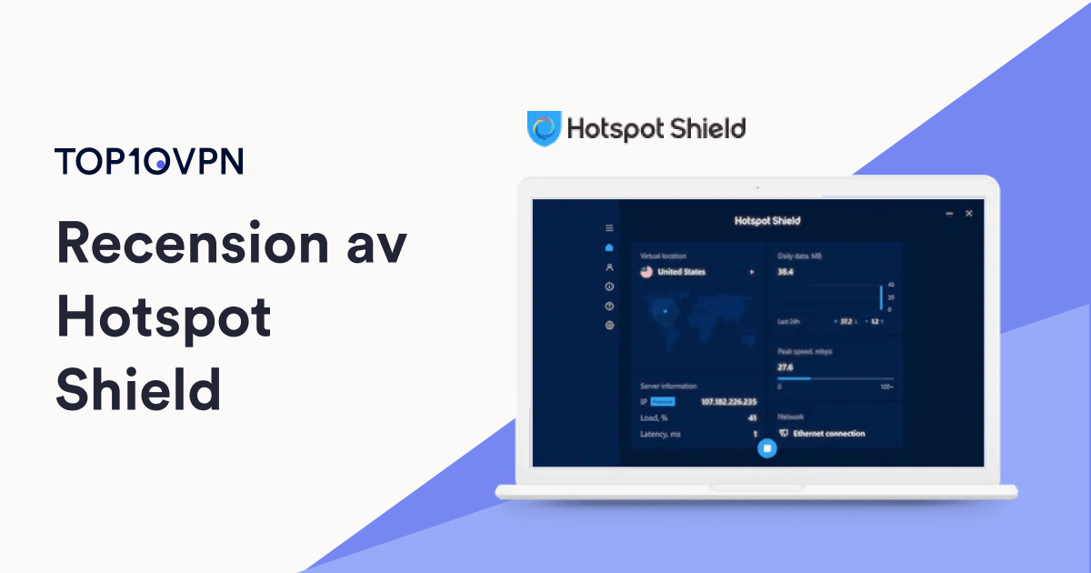 Recension av Hotspot Shield 2024: En snabb VPN, men säker?