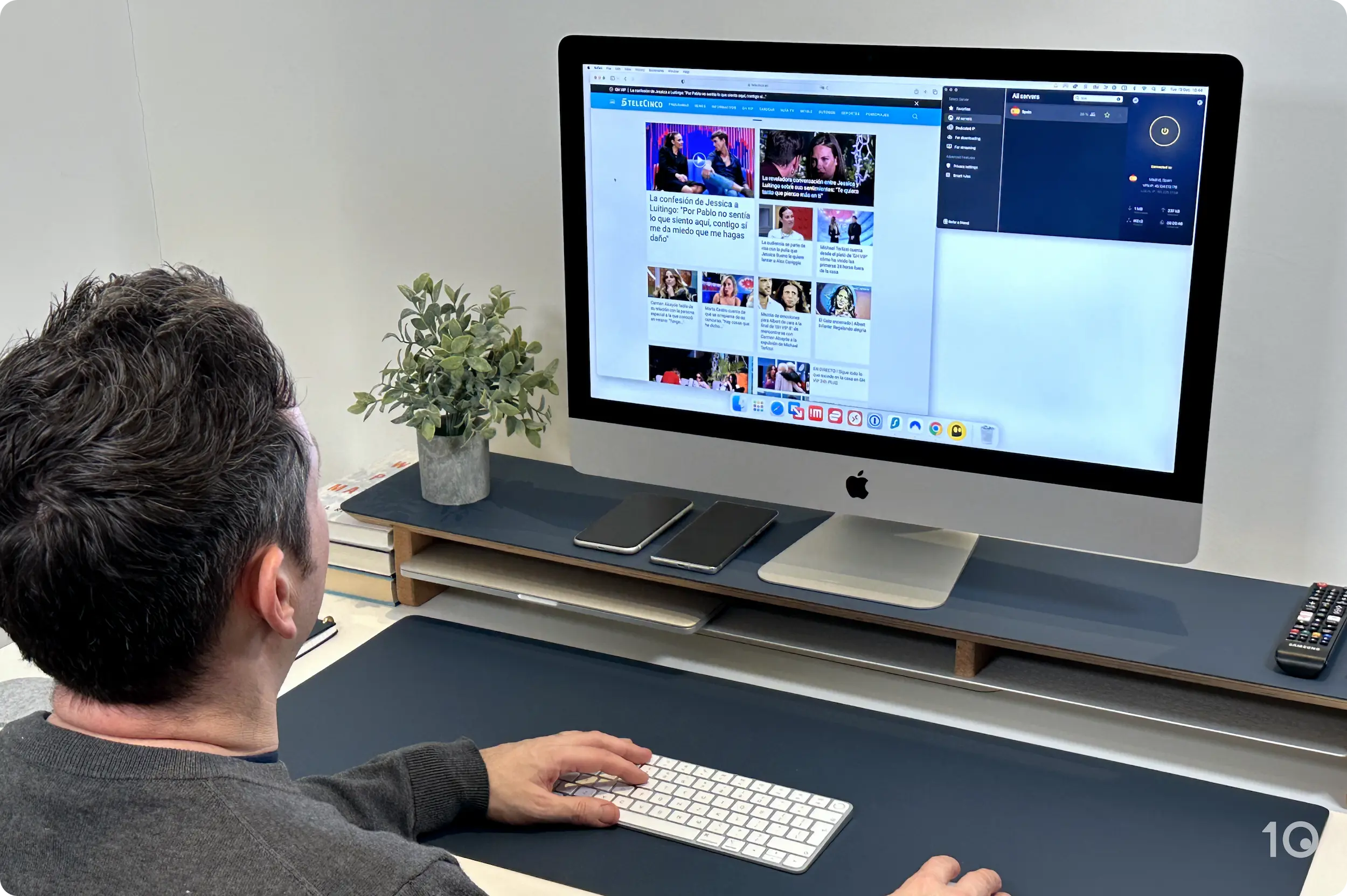 Cómo ver Telecinco en directo fuera de España (100 % Gratis)