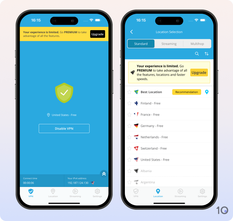 Best 100% Free VPNs of 2024 (Fast & Totally Free)