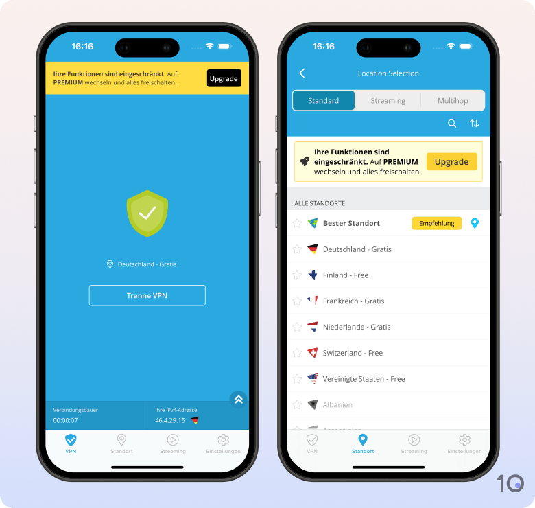 Die besten 100% (sicher) kostenlosen VPNs 2025 im vergleich