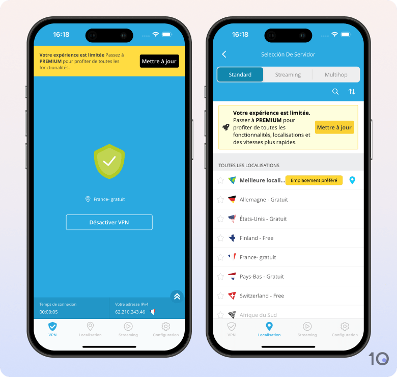 Les meilleurs VPN 100% gratuits de 2025 en France et ailleurs