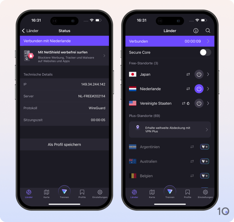 Die besten 100% (sicher) kostenlosen VPNs 2025 im vergleich