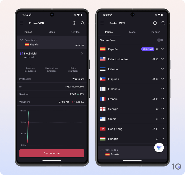Mejores VPN gratuitas y de pago para Android (100 % seguras)