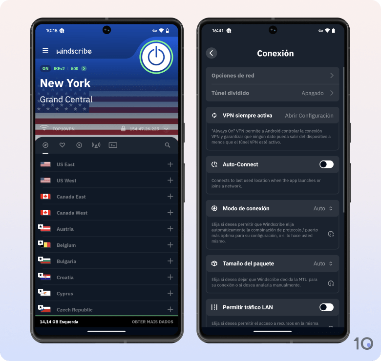 Mejores VPN gratuitas y de pago para Android (100 % seguras)