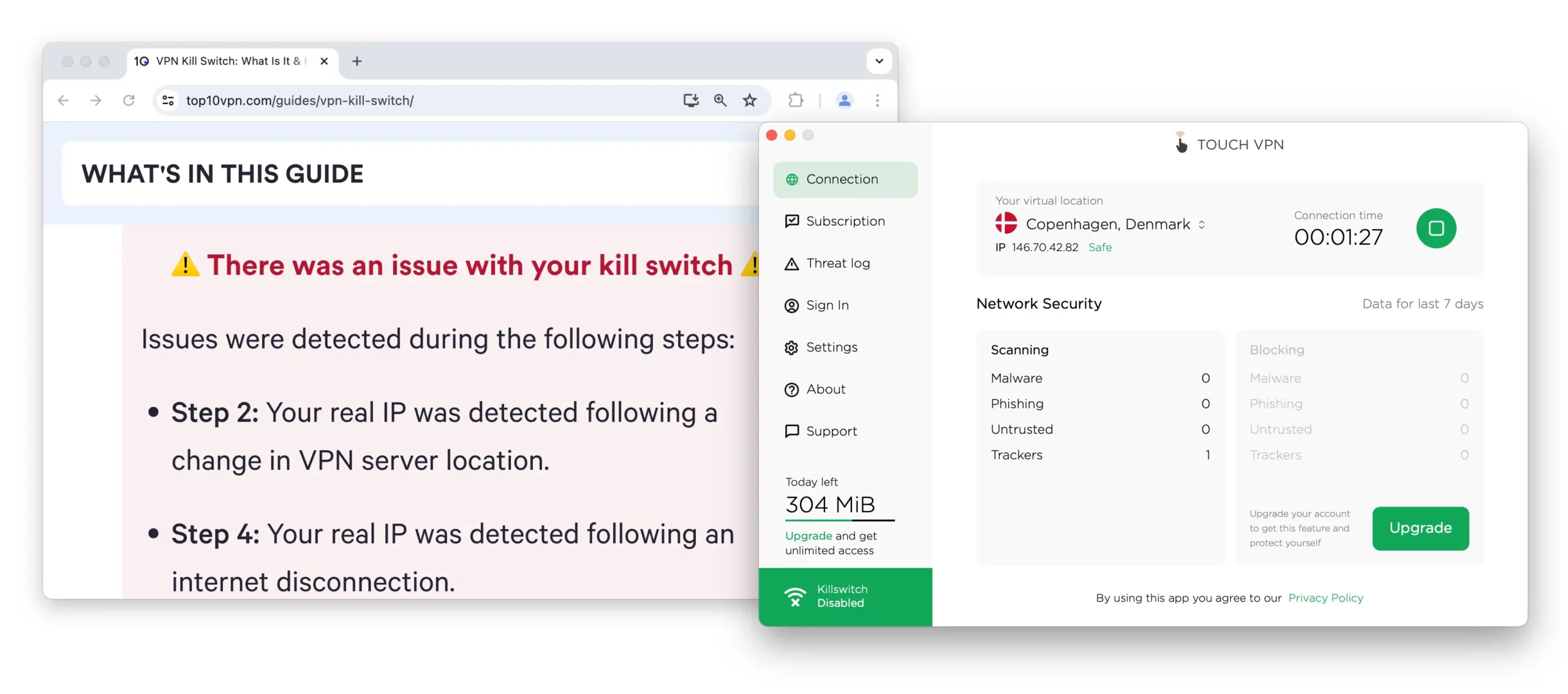 Touch VPN Review | Do Not Use This Insecure VPN in 2024