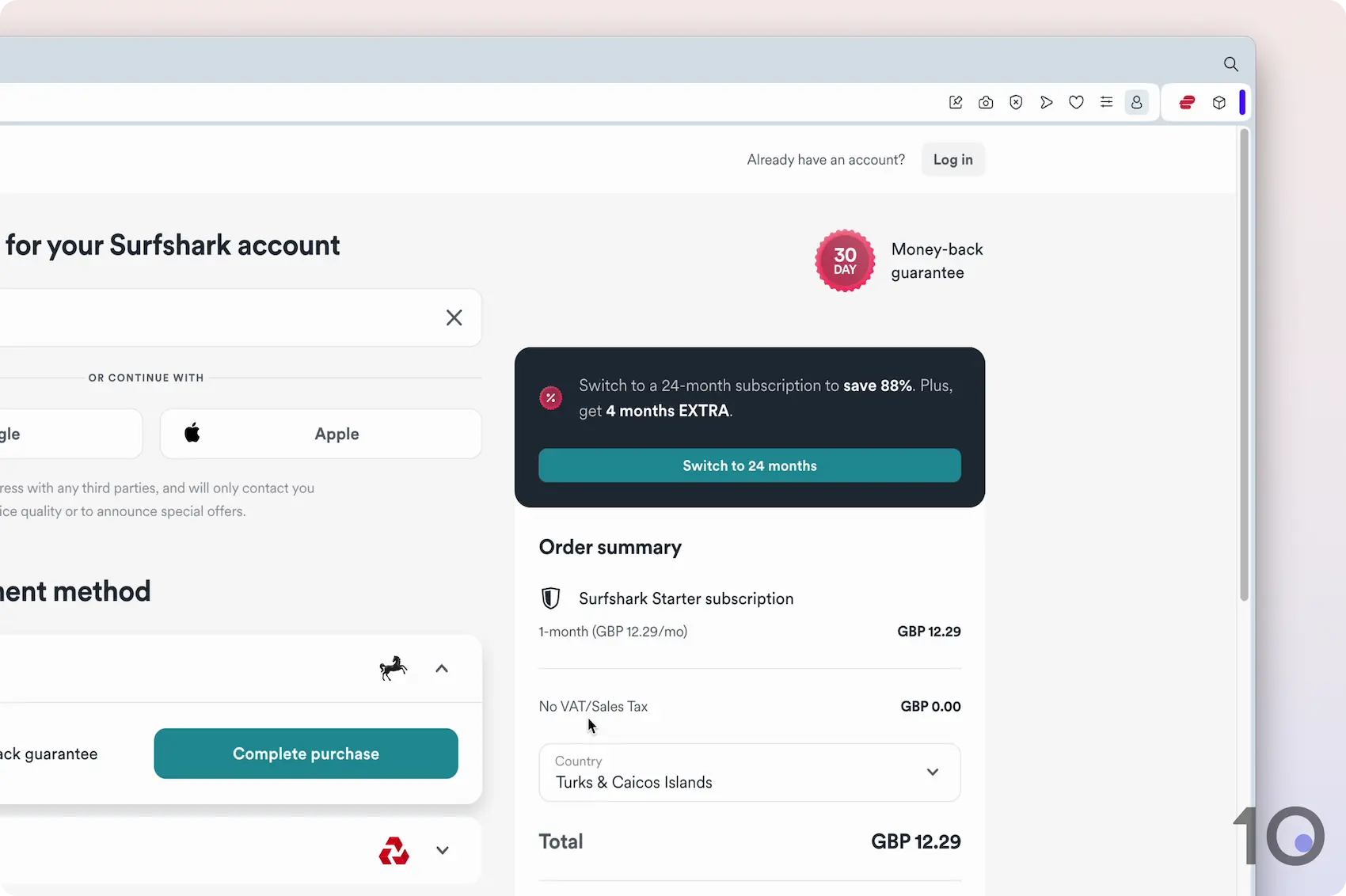 Cómo obtener una prueba gratuita de Surfshark (67 días gratis)